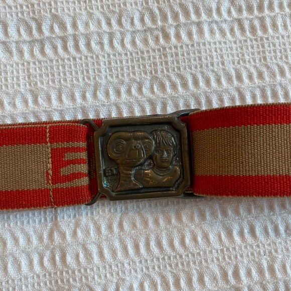 Vintage | Accessories | Rare Vintage Et Movie Adjustable Belt | Poshmark